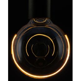 Segula LED-Filament "LED Illusion Globe", grau (smokey grau), L:18cm &Oslash;:12,5cm, Leuchtmittel