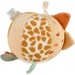 Softball Sterntaler "Stoff, Safari", beige (natur), B&auml;lle, Kinder&Oslash;:11cm, f&uuml;r Babys, &Oslash;:11cm