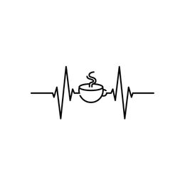 Wanddekoobjekt queence "Kaffee", schwarz (schwarz, wei&szlig;), B:30cm H:45cm T:0,1cm, Stahl, Wanddekoobjekte, Stahlschild, Blechschild, Spruch, Witzig, Wanddeko, retro, 20x30cm