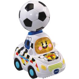 Spielzeug-Auto Vtech "Tut Tut Baby Flitzer - Special Edition Fu&szlig;ballauto", bunt, Spielzeugfahrzeuge, KinderB:11,5cm H:12,7cm T:7,1cm, Kunststoff, mit Licht und Sound, B:11,5cm H:12,7cm T:7,1cm
