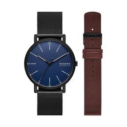 Skagen Herrenuhr SIGNATUR SKW6933SET
