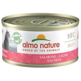 Almo Nature Jelly Cat Lachs 24x70 g