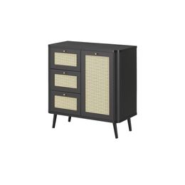 Roomers Kommode Vienna Premium &brvbar; schwarz &brvbar; Ma&szlig;e (cm): B: 80,9 H: 81,6 T: 40.0 &raquo; H&ouml;ffner