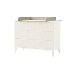 Paidi Wickelaufsatz Jonte &brvbar; beige &brvbar; Ma&szlig;e (cm): B: 123,5 H: 12,5 T: 78.7