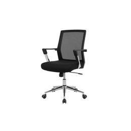 H&ouml;ffner B&uuml;rostuhl &brvbar; schwarz &brvbar; Ma&szlig;e (cm): B: 61 H: 92 &raquo; H&ouml;ffner