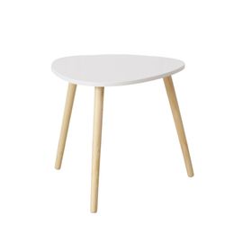 Boltze Beistelltisch Visby 48 x 48 x 45 cm, Wei&szlig; skandinavische Deko Online Shop