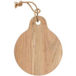 IB Laursen Akazienholz Schneidebrett rund mit Juteseil 20 x 25 cm skandinavische Deko Online Shop