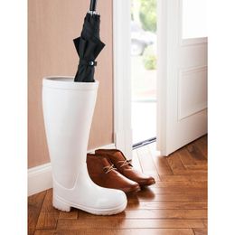 Casablanca Schirmst&auml;nder Stiefel, Keramik, wei&szlig;