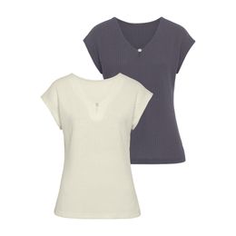 Lascana Kurzarmshirt