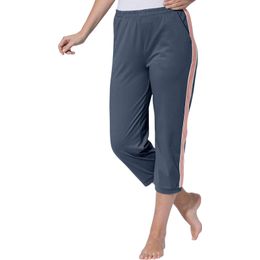 Damen Freizeithose mit Galonstreifen dunkelblau, Gr&ouml;&szlig;e 56