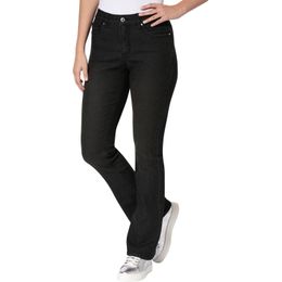 Damen Bootcut-Jeans graphit-denim, Gr&ouml;&szlig;e 24
