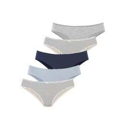 VIVANCE BY LASCANA Jazz-Pants Slips mehrfarbig Gr. 36/38 f&uuml;r Damen. Mit Schleife. K&ouml;rpernah. Nachhaltig.