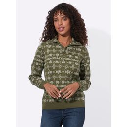 Jacquard-Pullover
