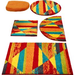 Grund unisex Badematte terracotta-bunt Gr&ouml;&szlig;e 45x50 cm - rechteckig