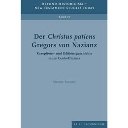 Der Christus patiens Gregors von Nazianz
