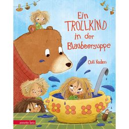Ein Trollkind in der Blaubeersuppe