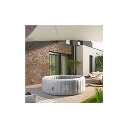 Home Deluxe Outdoor Whirlpool SPLASH inkl. Abdeckung - &Oslash;208 cm 6 Personen Beton