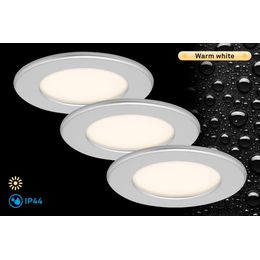 Briloner Leuchten LED Einbauleuchte "THIN", wei&szlig;, neutral, Leuchten