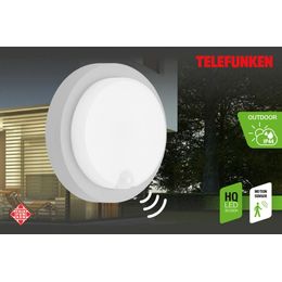 LED Au&szlig;en-Wandleuchte Telefunken "DORTMUND", silber, Leuchten