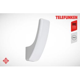 LED Au&szlig;en-Wandleuchte Telefunken "GENT", grau, Leuchten