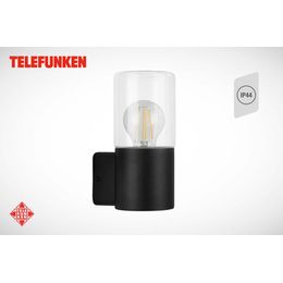 LED Au&szlig;en-Wandleuchte Telefunken "AMPOLO", schwarz, Leuchten