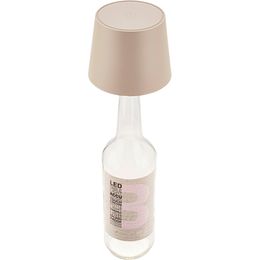 Briloner Leuchten LED Au&szlig;en-Tischleuchte "BOTA 7709011", beige, Leuchten