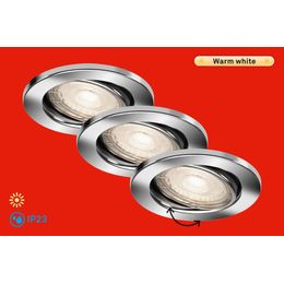 Briloner Leuchten LED Einbauleuchte "STEN", wei&szlig;, neutral, Leuchten