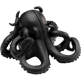 Buchst&uuml;tze KARE DESIGN "Octopus", schwarz, B:28cm H:18cm T:26cm, Polyresin, Buchst&uuml;tzen, aus Polyresin