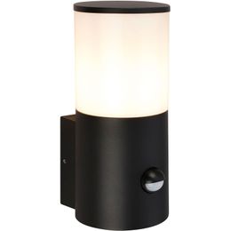 Au&szlig;en-Wandleuchte Telefunken "LED Wandlampe", schwarz-wei&szlig; (schwarz, wei&szlig;), Leuchten, Au&szlig;enwandleuchte