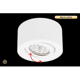 Briloner Leuchten LED Aufbaustrahler "TUBE", wei&szlig;, Leuchten, LED Aufbaustrahler