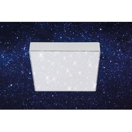 Briloner Leuchten Aufbauleuchte "FLAME STAR", wei&szlig;, neutral, Leuchten