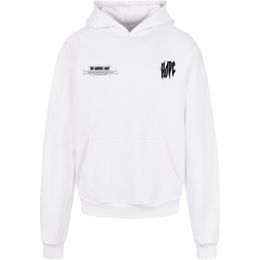 Kapuzensweatshirt Merchcode "Merchcode Hope Wings Hoody", Herren, Gr. M, wei&szlig;, 100% Baumwolle, bedruckt, Sweatshirts