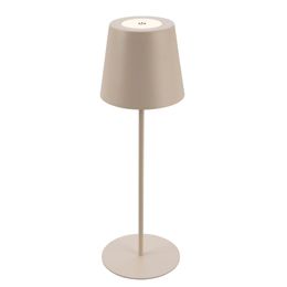 Briloner Leuchten LED Au&szlig;en-Tischleuchte "Coloris", beige, Leuchten