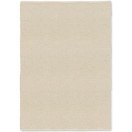 Sch&ouml;ner Wohnen Kollektion Teppich "Junika", beige (creme), B:200cm H:0,8mm L:300cm, Polyester, Wolle, SCH&Ouml;NER WOHNEN-KOLLEKTION, Teppiche, Teppich