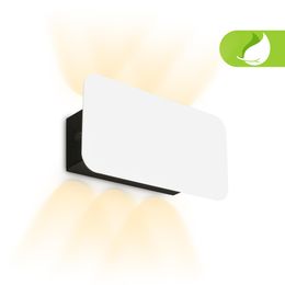Briloner Leuchten Wandleuchte "Meluna Wandleuchte", schwarz-wei&szlig; (schwarz, wei&szlig;), Leuchten, Wandleuchte