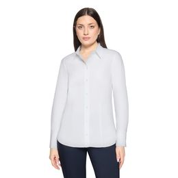 Hemdbluse Betty Barclay "Damen mit Kragen", Damen, Gr. 38, wei&szlig;, Obermaterial: 70% Baumwolle, 27% Polyester, 3% Elasthan, l&auml;ssig geschnitten normal, Blusen Hemdbluse