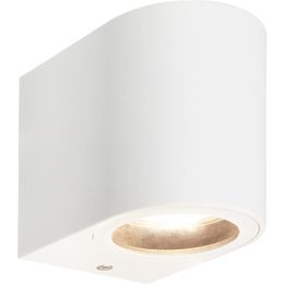 Au&szlig;en-Wandleuchte Telefunken "LED Wandlampe", wei&szlig;, Leuchten
