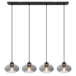 Globo LIGHTING H&auml;ngeleuchte "SHAUN", schwarz, 1 Stk., Leuchten, H&auml;ngelampe/Pendelleuchte/Esszimmer/Wohnzimmer/Esstisch, H&auml;ngeleuchte