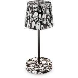 Briloner Leuchten Au&szlig;en-Tischleuchte "BOJA LED Tischlampe", schwarz (totenkopf), Leuchten
