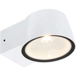 Au&szlig;en-Wandleuchte Telefunken "LED Wandlampe", wei&szlig;, Leuchten, Au&szlig;enwandleuchte