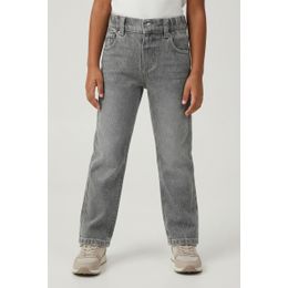 5-Pocket-Jeans KIDS Only "KMGVALENTINE ST JEANS DNM PIM312 NOO5", M&auml;dchen, Gr. 98, N-Gr, medium grau denim, Denim/Jeans, Obermaterial: 100% Baumwolle, unifarben, gerade normal, Jeans 5-Pocket-Jeans