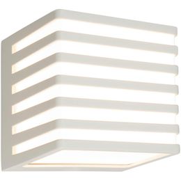 Au&szlig;en-Wandleuchte Telefunken "LED Wandlampe", wei&szlig;, Leuchten