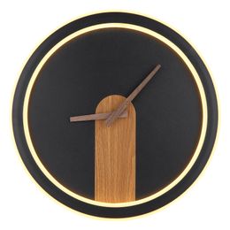 Globo LIGHTING Dekolicht "SUSSY", schwarz matt, 1, &Oslash; 31cm, 1 Stk., Leuchten, LED Wanduhr f&uuml;r K&uuml;che & Wohnzimmer