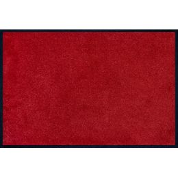 Fu&szlig;matte "Original Uni, Schmutzfangteppich" Gr. 15, rot, B:40cm H:9mm L:60cm, Kunstfaser, wash+dry by Kleen-Tex, Teppiche, Fu&szlig;matte, Schmutzmatte, rutschhemmend, auch als L&auml;ufer erh&auml;ltlich