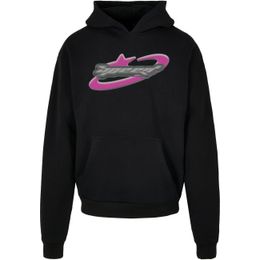 Kapuzensweatshirt "Upscale by Mister Tee Herren Speed Logo Hoodie", Herren, Gr. XL, schwarz, 100% Baumwolle, UPSCALE BY MISTER TEE, unifarben, Sweatshirts