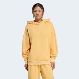 Kapuzensweatshirt adidas Sportswear "ALL SZN FRENCH TERRY LOOSE HOODIE", Damen, Gr. L, semi ice tangerine, Obermaterial: 100% Baumwolle, angesetztes B&uuml;ndchen, Sweatshirts