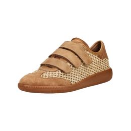 Sneaker Steve Madden "Steve Madden Sneaker Leder/Textil", Damen, Gr. 36, tan, Leder, Textil, Schuhe Sneaker