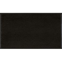 Fu&szlig;matte "Original Uni, Schmutzfangteppich" Gr. 18, schwarz, B:75cm H:9mm L:120cm, Kunstfaser, wash+dry by Kleen-Tex, Teppiche, Fu&szlig;matte, Schmutzmatte, rutschhemmend, auch als L&auml;ufer erh&auml;ltlich