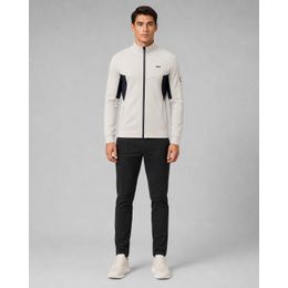 Trainingsjacke LPO "Trainingsjacke, Sportjacke Aiden", Herren, Gr. S, silber lining, 47% Baumwolle, 46% Polyester, 7% Elasthan, regular fit, Jacken Trainingsjacke, mit Allover‑Print