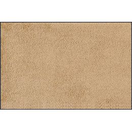 Fu&szlig;matte "Original Uni, Schmutzfangteppich" Gr. 3, beige (sand), B:120cm H:9mm L:180cm, Kunstfaser, wash+dry by Kleen-Tex, Teppiche, Fu&szlig;matte, Schmutzmatte, rutschhemmend, auch als L&auml;ufer erh&auml;ltlich